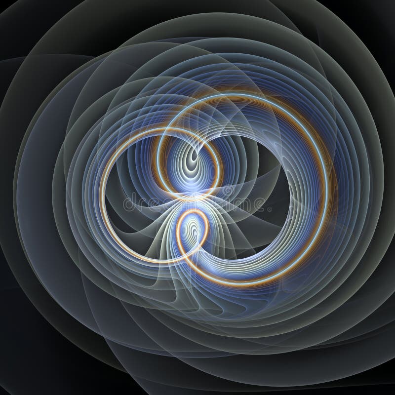The Vortex of Propagation stock illustration. Illustration of ...