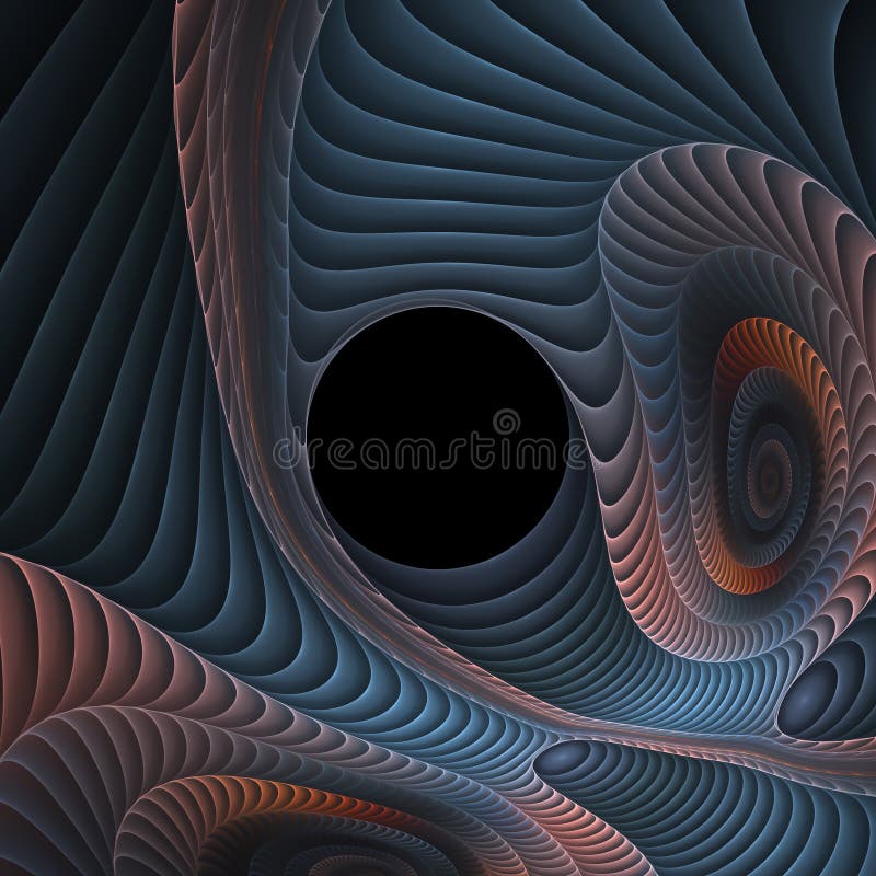 The Vortex of Propagation stock illustration. Illustration of effect ...