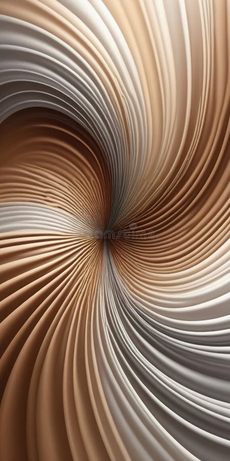 Vortex Shapes in Silver Brown Stock Photo - Image of concept, vortex ...