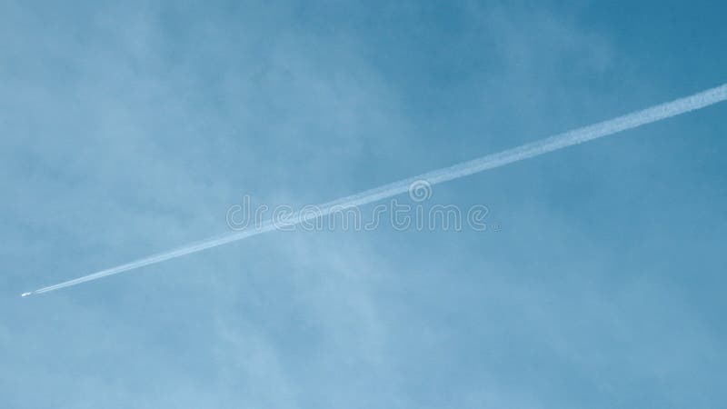 Vortex Smoke Trails from Low Flying Planes in a Beautiful Blue Sky ...