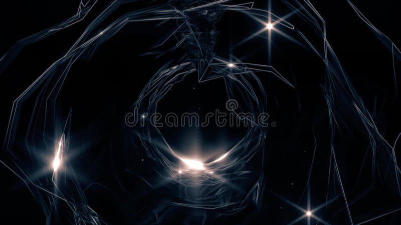 Vortex of Stars and Particles Floating in Deep Space Fantasy Concept ...