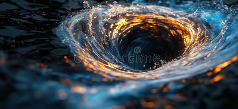 Vortex of water stock image. Image of held, concept, color - 63576017