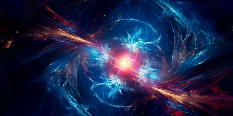 Vortex of Time and Space with Dynamic Fractal Patterns Converging into ...