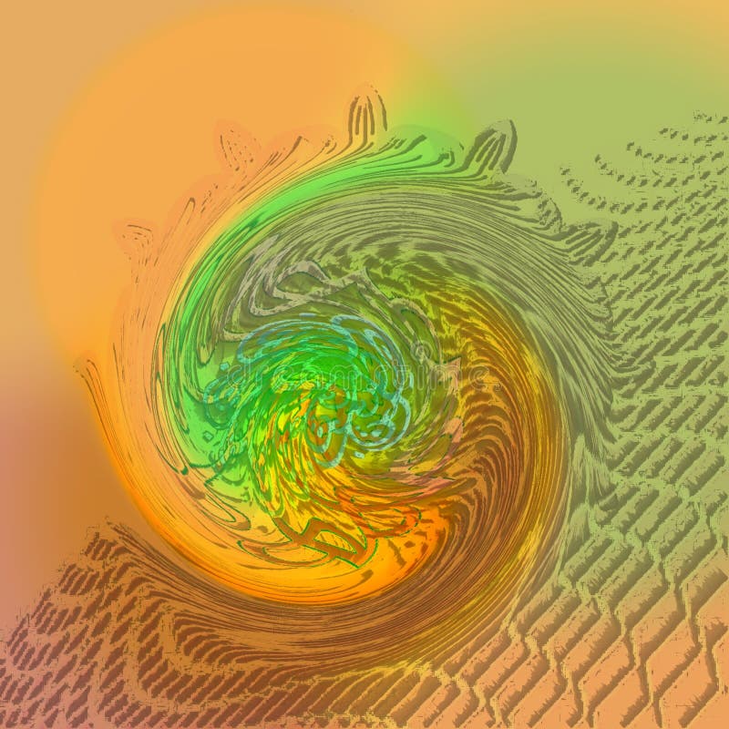 Trippy vortex stock illustration. Illustration of knot - 844112