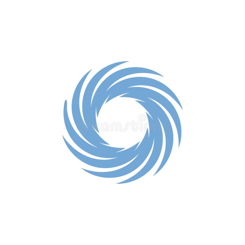 Vortex Vector Illustration Icon Stock Vector - Illustration of sign ...