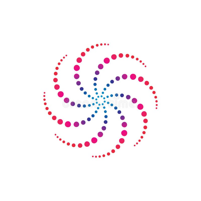 Vortex Vector Illustration Icon Stock Vector - Illustration of white ...