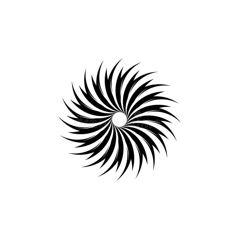 Vortex Vector Illustration Icon Stock Vector - Illustration of ...