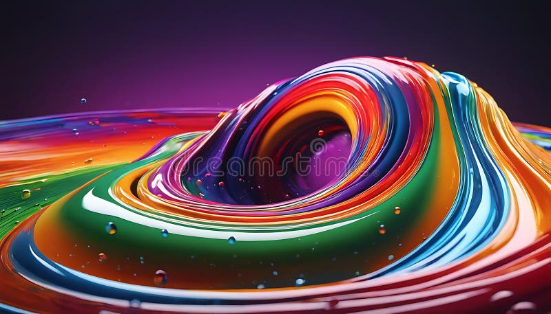 Vortex of Vibrance stock illustration. Illustration of aesthetic ...