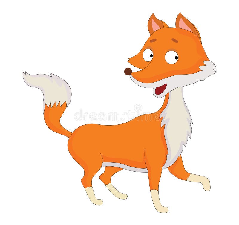 Vos vector illustratie. Illustration of huisdier, illustratie - 63242720