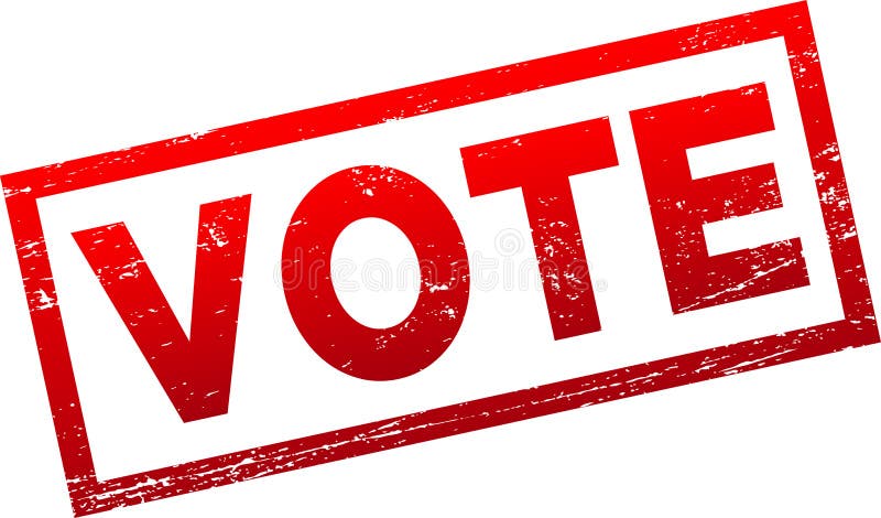 Vote red stamp text stock vector. Illustration of dirty - 42268451