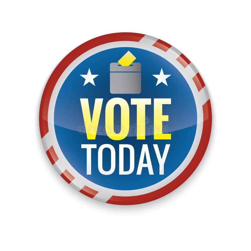 Vote Badge. Vector Illustration Decorative Design Stock Vector ...