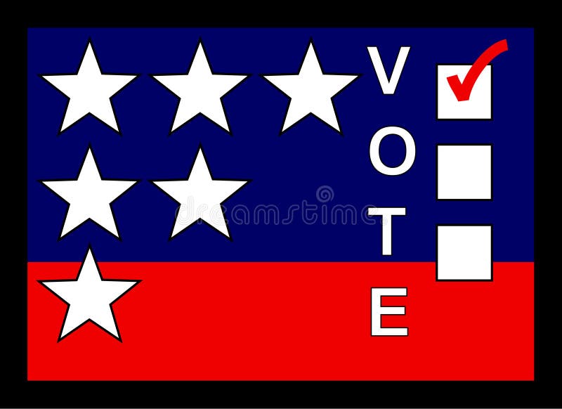 Vote banner stock vector. Illustration of choice, checklist - 6682623