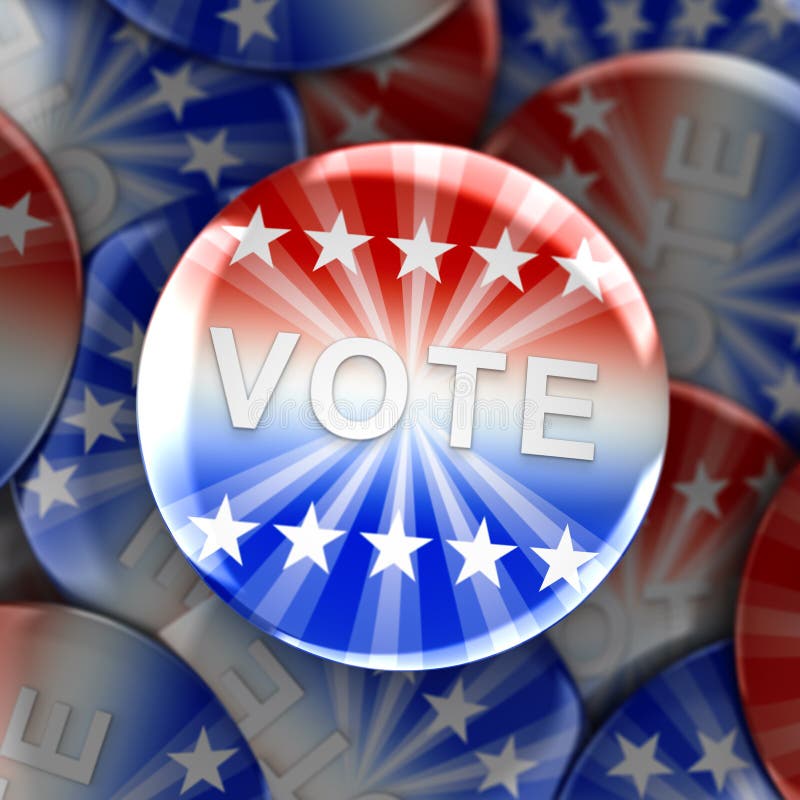 Voter Buttons Stock Illustrations – 489 Voter Buttons Stock ...
