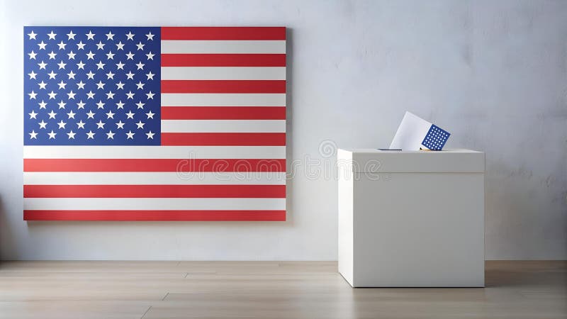 2024: the Vote Casts Its Shadow - a Minimalist Election Abstract AI ...