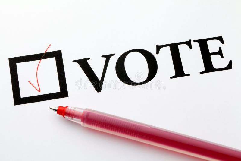 Vote in election stock image. Image of check, success - 23050559