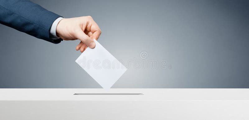 Vote on Democratic Elections, Referendum. Make Right Choice Stock Photo ...