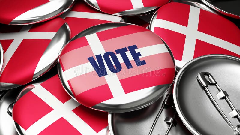 Vote in Denmark stock image. Image of campaign, politics - 247691505