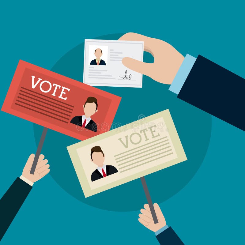 Vote design. stock illustration. Illustration of political - 62261153