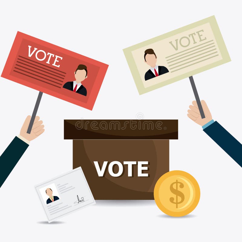 Vote design. stock illustration. Illustration of government - 62261214