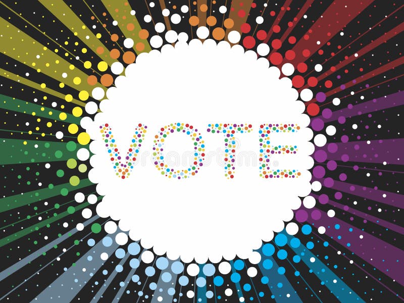 Vote stock vector. Illustration of counts, balloting - 79341041