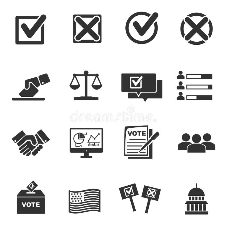 Vote Icon Stock Illustrations – 129,558 Vote Icon Stock Illustrations ...