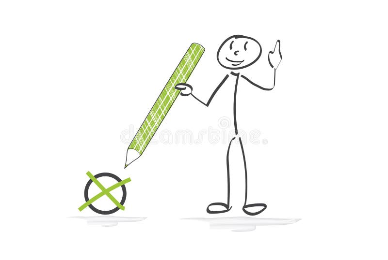 Vote stock vector. Illustration of voting, confirm, human - 56719773