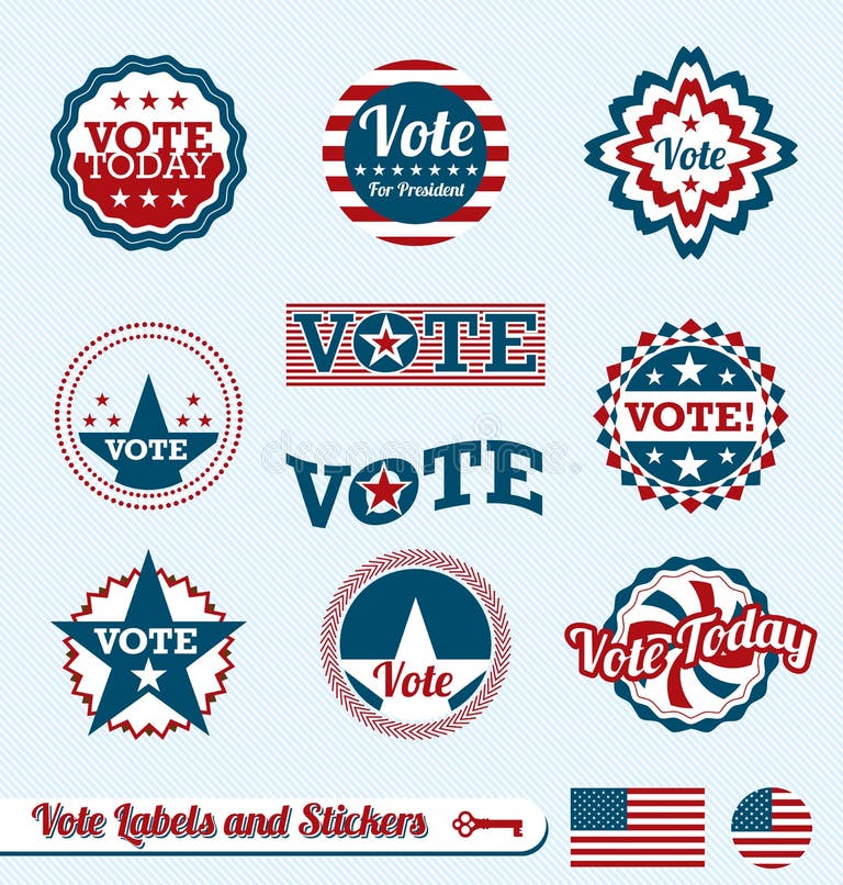 Election Labels Stock Illustrations – 507 Election Labels Stock ...