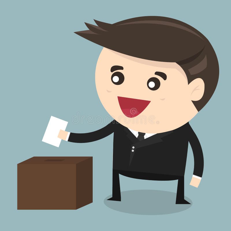 Vote Man, Flat Design, Vector Stock Vector - Illustration of element ...