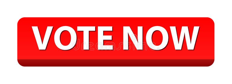 Vote now button stock vector. Illustration of ballot - 183352257