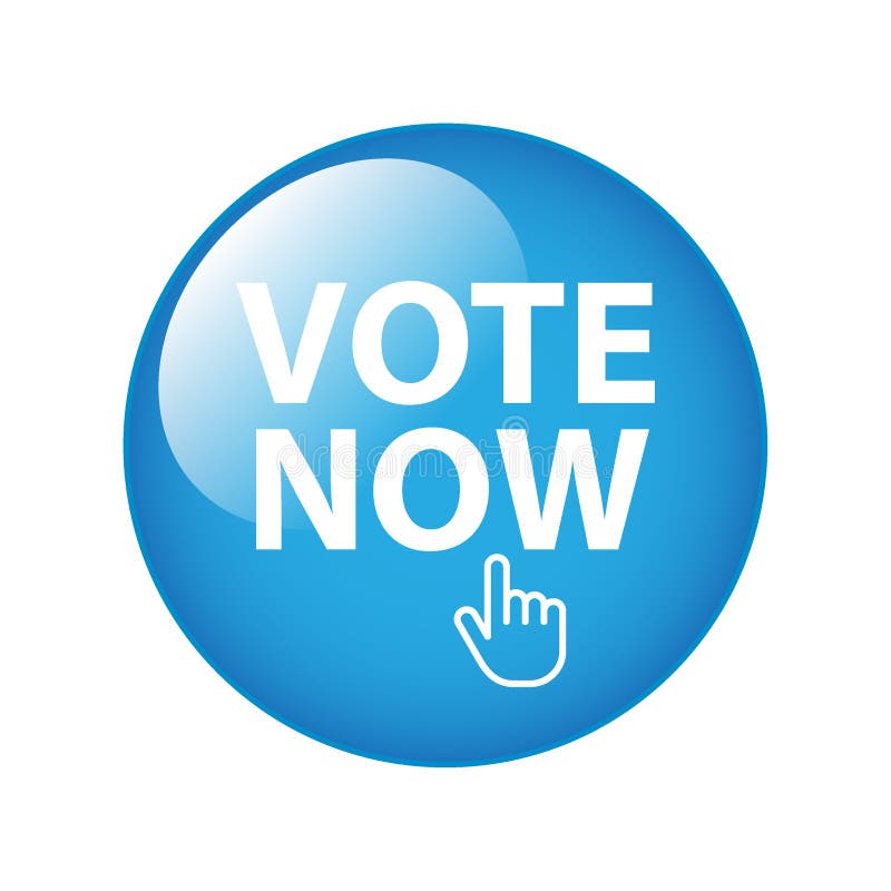 Vote now button stock illustration. Illustration of elect - 142929732