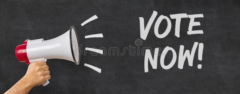 Vote now stock image. Image of opportunity, announce - 71187601
