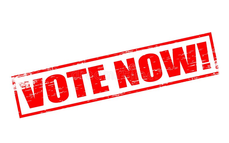 Vote now stock illustration. Illustration of concept - 108949606