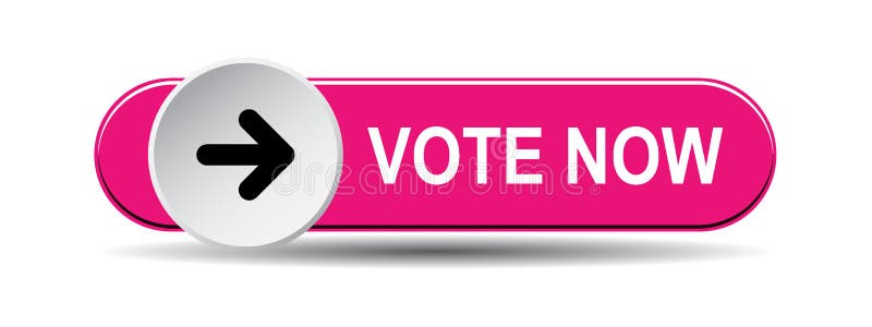 Vote now button red stock illustration. Illustration of background ...