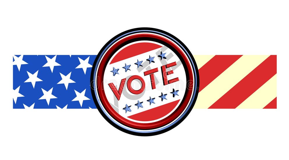 Vote ribbon stock vector. Illustration of democracy, innovation - 24010462