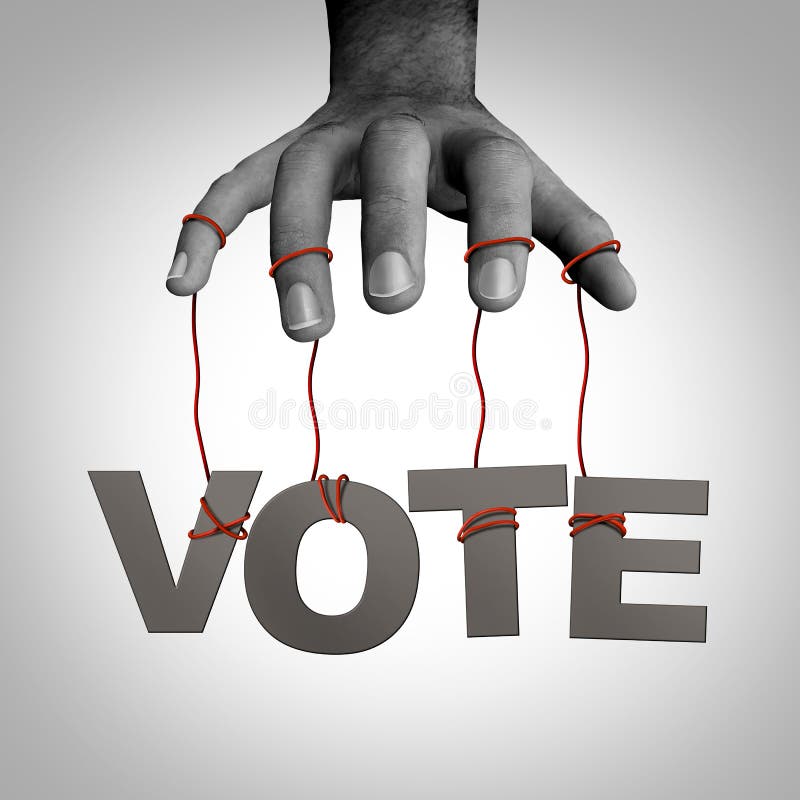 Vote Rigging stock illustration. Illustration of election - 241426724