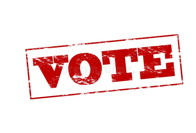 Go vote stock vector. Illustration of blue, patriotic - 27285021