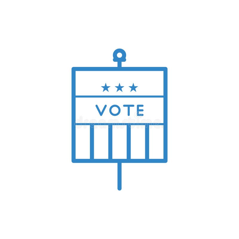 Vote Sign. Vector Illustration Decorative Design Stock Vector ...