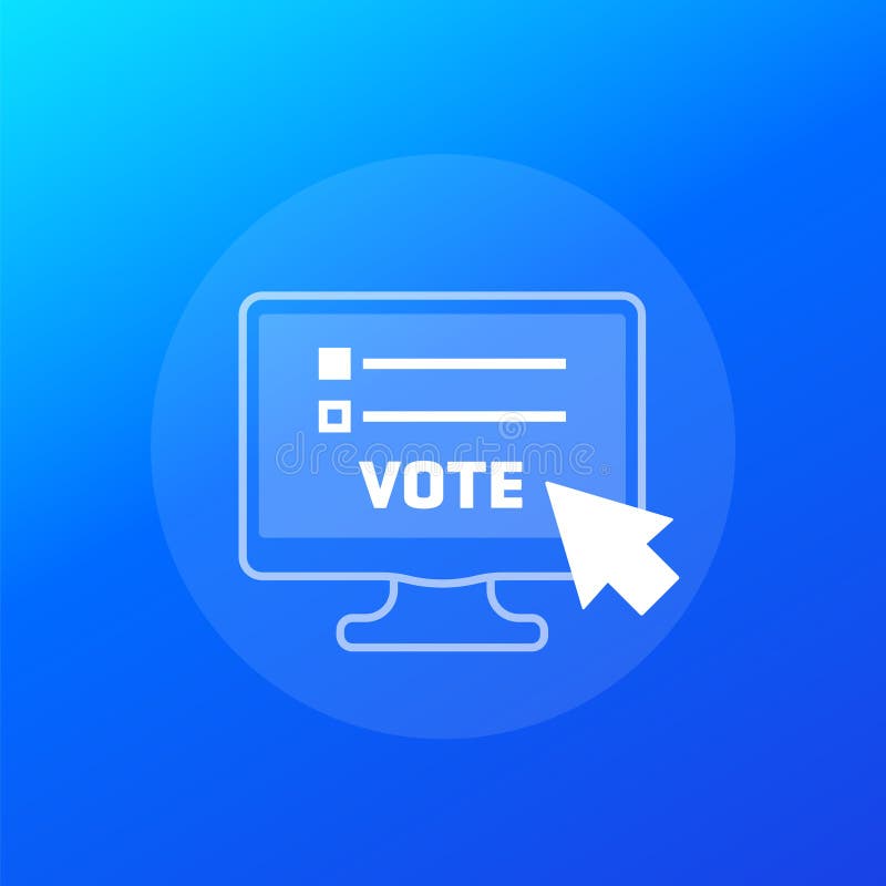 Voting Icon Stock Illustrations – 50,525 Voting Icon Stock ...