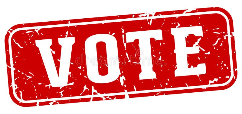 Vote Rectangular Sign. Vote Stamp Stock Vector - Illustration of ...