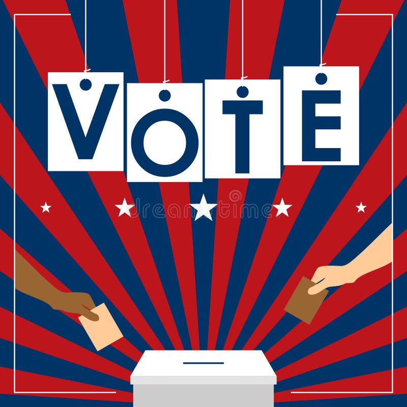 Vote Vector stock vector. Illustration of ballot, form - 80003659