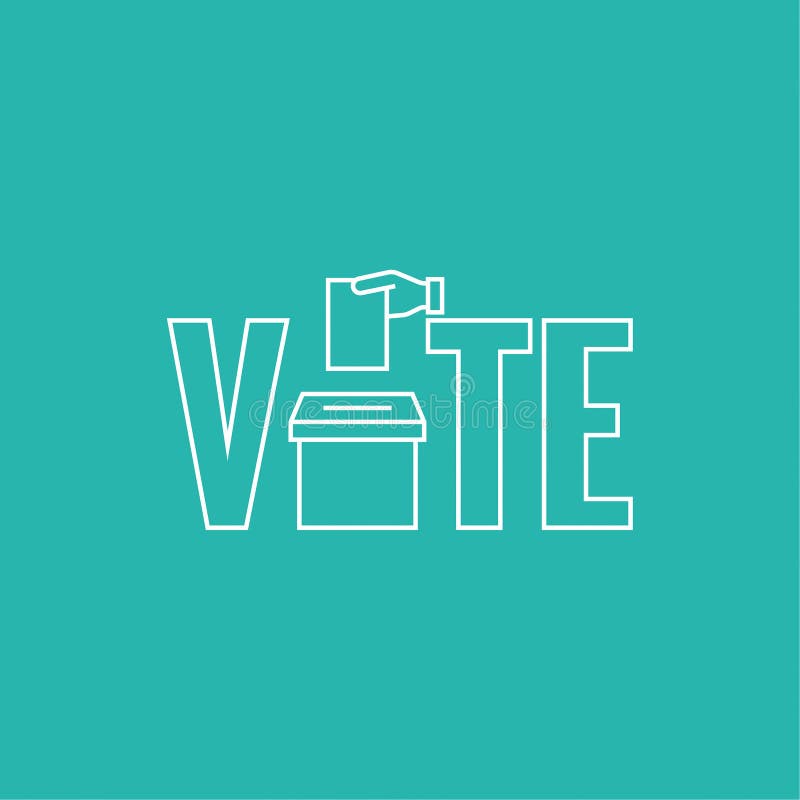 Vote Vector Icon Isolated on Transparent Background, Vote Trans Stock ...