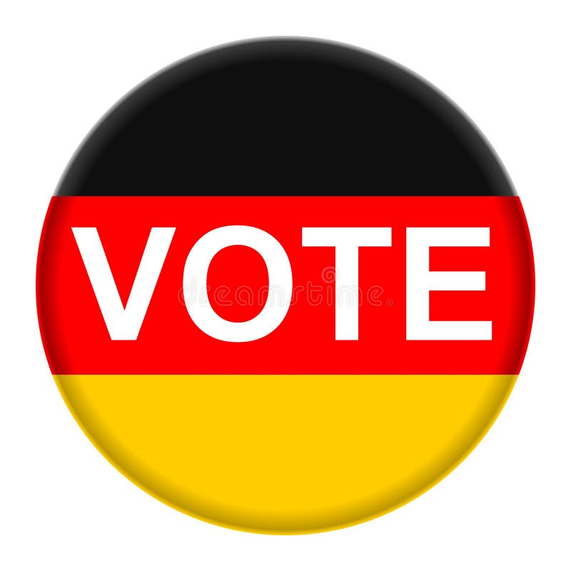 Vote on White Background. Vector Illustration Stock Illustration ...