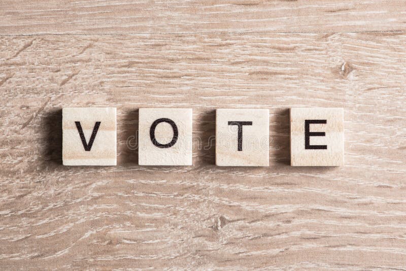 Vote word stock photo. Image of surface, vote, symbol - 88924220