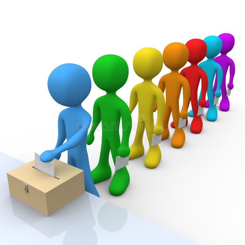 Voting stock illustration. Illustration of diversity, voting - 2083326