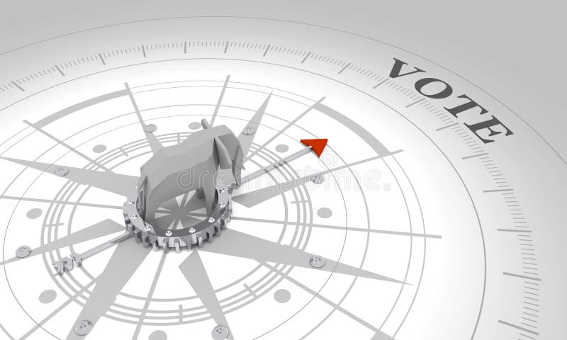 Elections Concept Illustration Stock Illustration - Illustration of ...