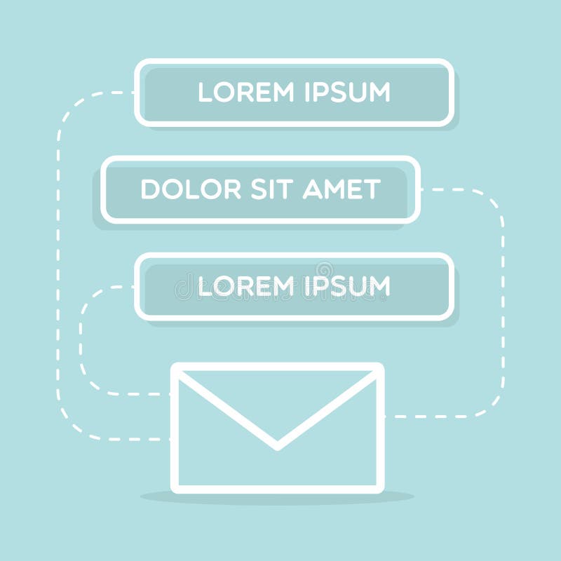 Voting and Democracy Concept. Flat Design, Vector Illustration Stock ...