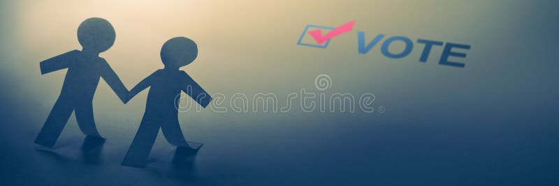 Voting and Election Concept. Making the Right Decision Stock Image ...