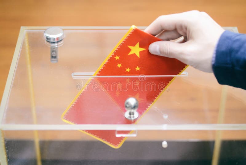 Voting , Elections in China. Stock Image - Image of china, independent ...