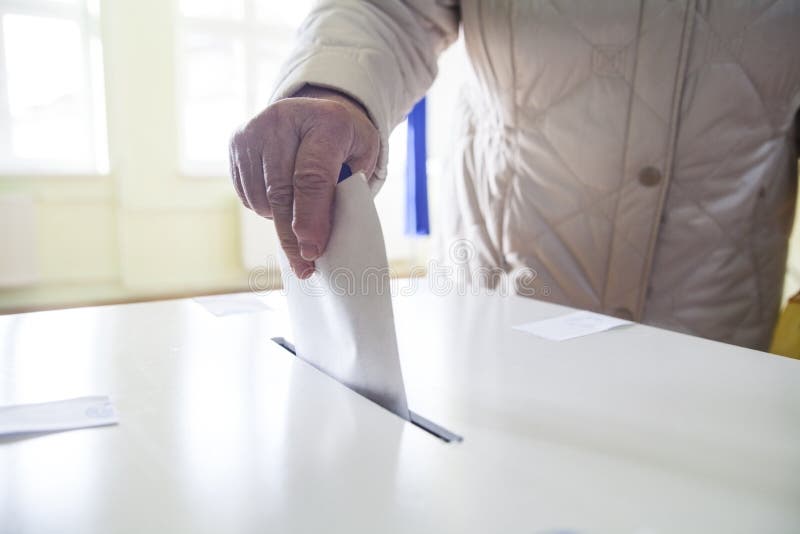 Voting hand stock image. Image of party, decision, polling - 47077141