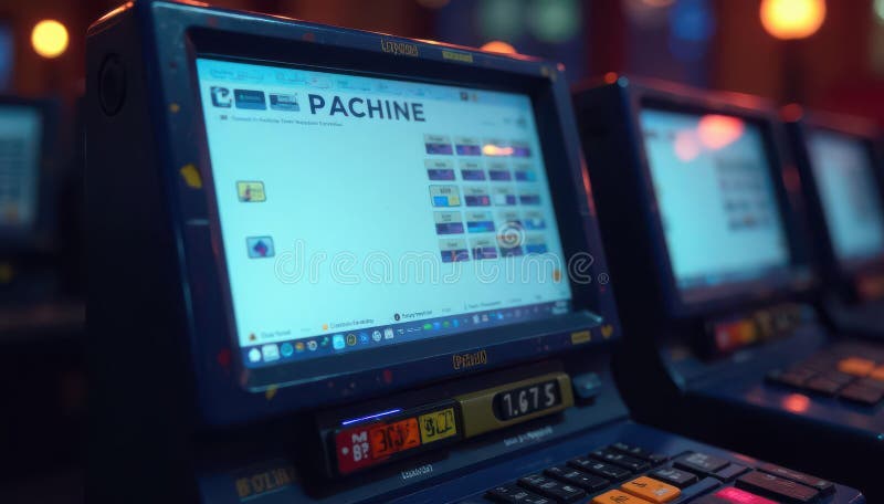 Voting Machine Screen with Clear Options Isolated , System, Select ...